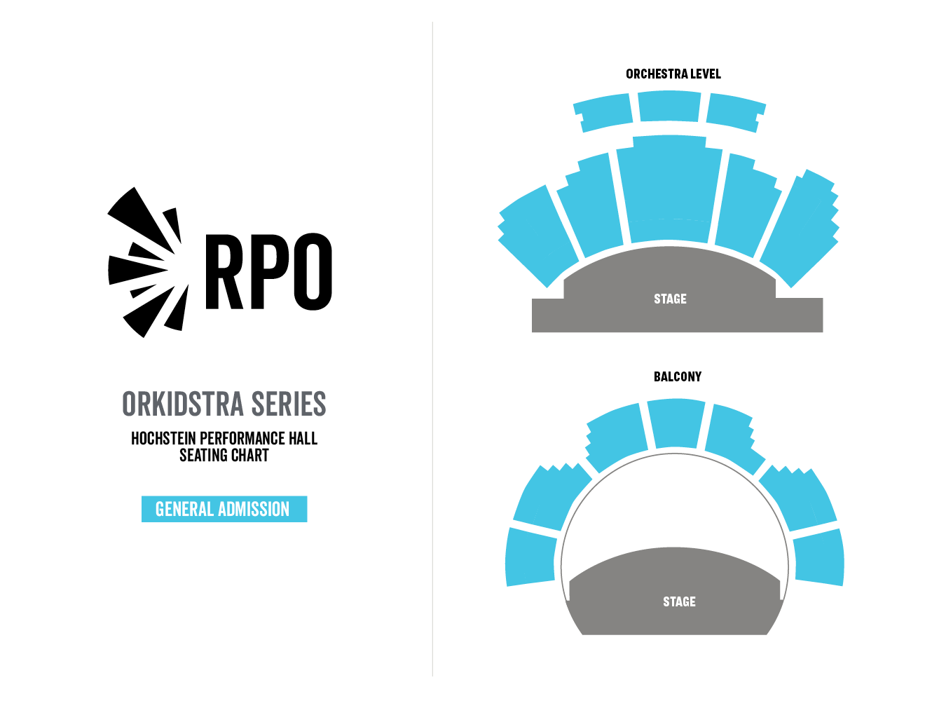 Seating Charts - Rochester Philharmonic Orchestra